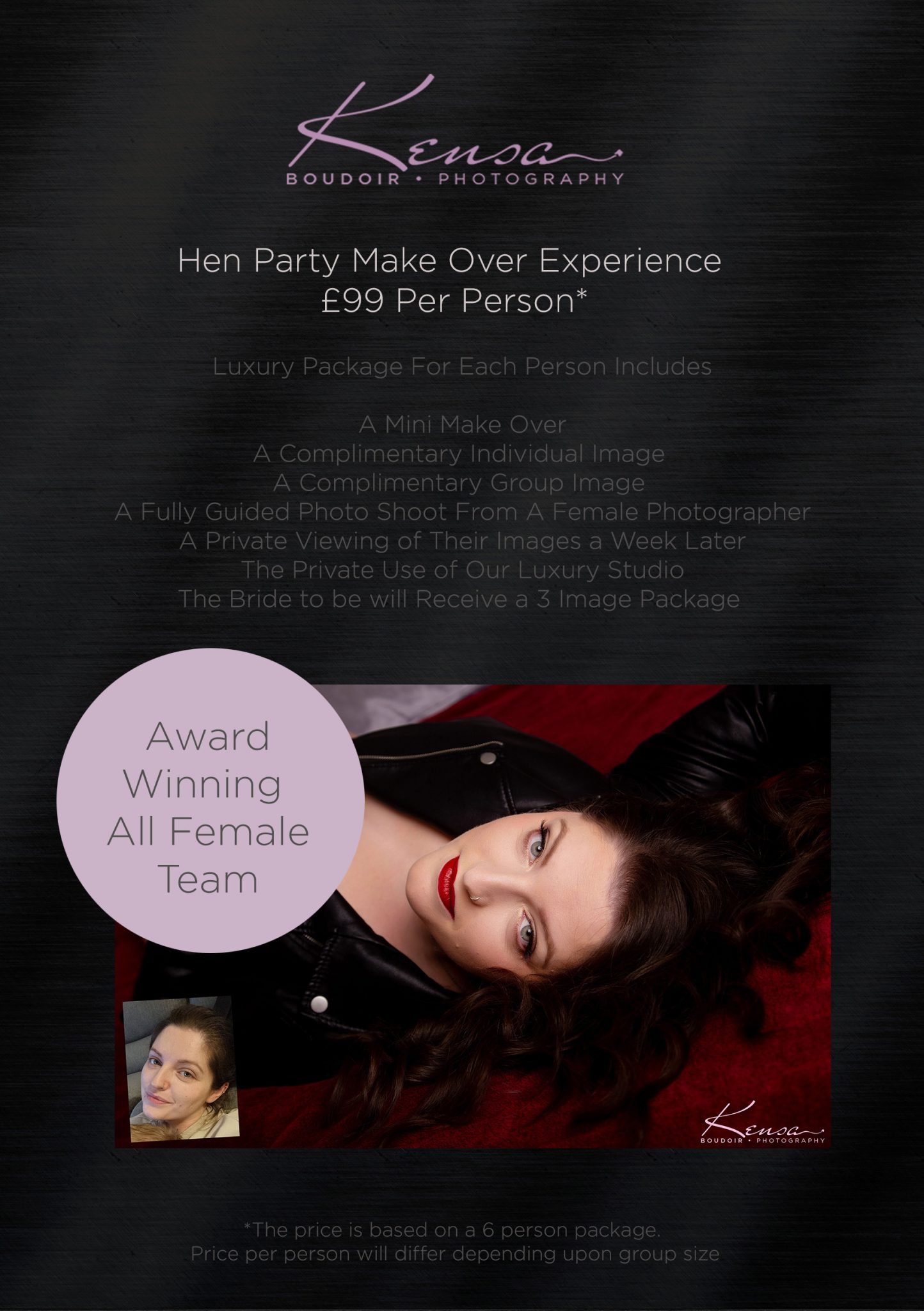 Hen Or Group Experience - Kensa Boudoir